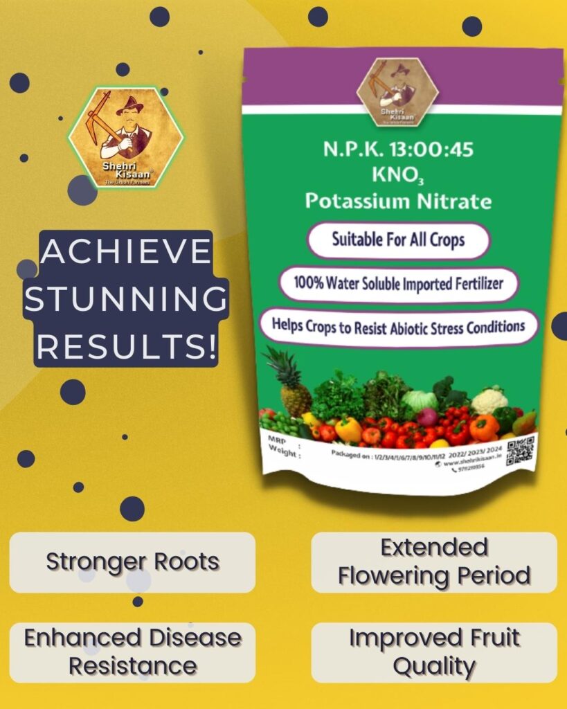 NPK 13 00 45 - Potassium Nitrate Fertilizer - SHEHRI KISAAN