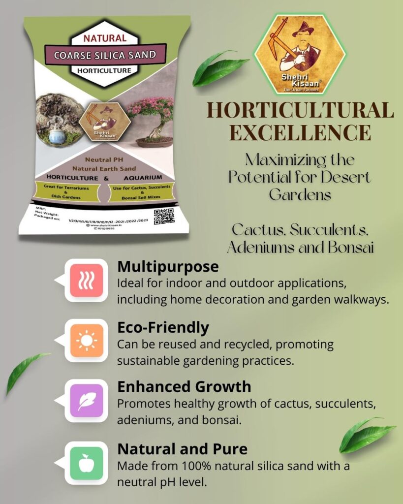 7 Benefits of White Coarse Silica Sand for Gardening