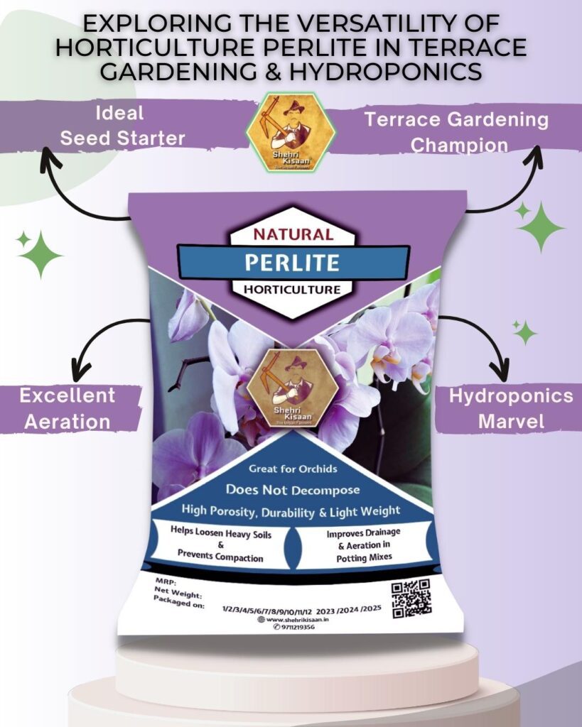 Natural Horticulture Perlite For Plants