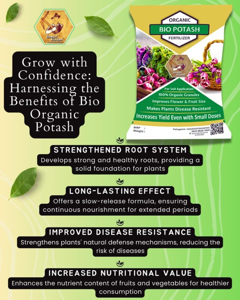 Bio Organic Potash Granular Fertilizer - SHEHRI KISAAN
