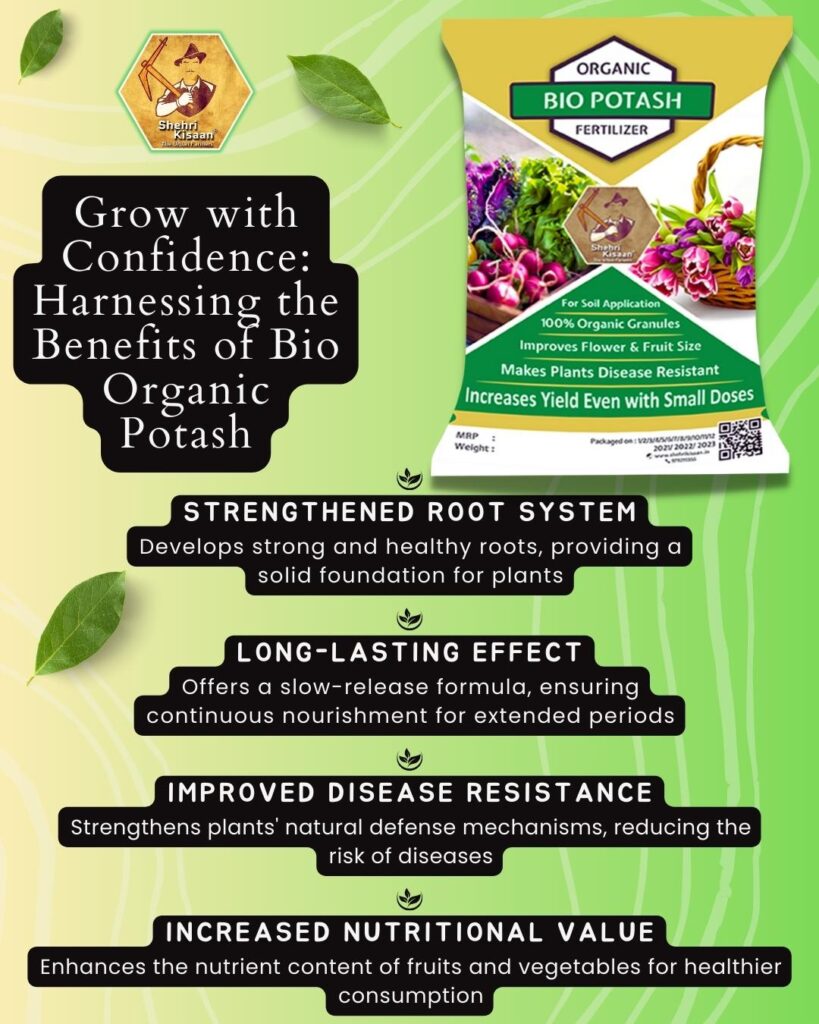 Bio Organic Potash Granular Fertilizer - SHEHRI KISAAN