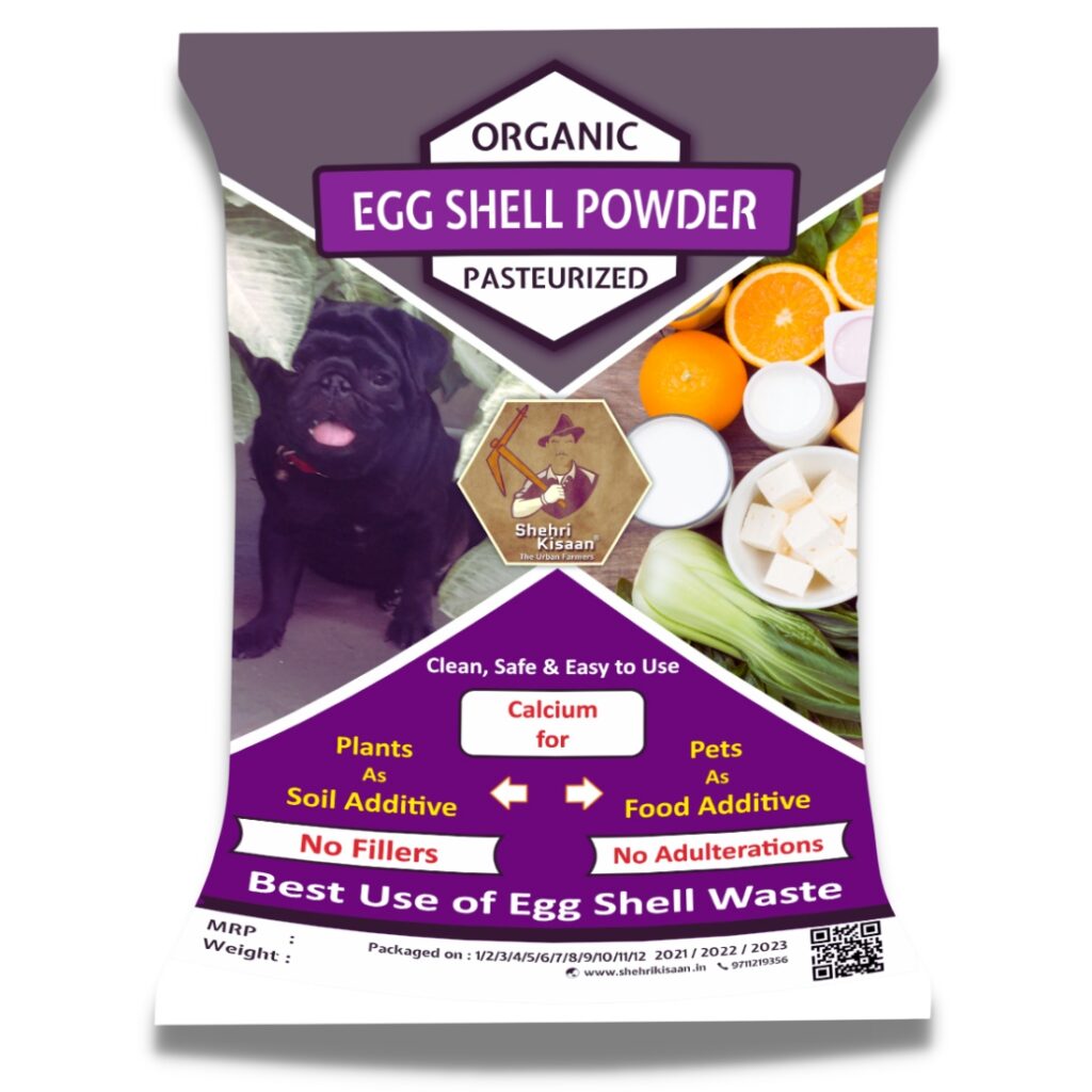 Organic Egg Shell Powder For Plants - SHEHRI KISAAN