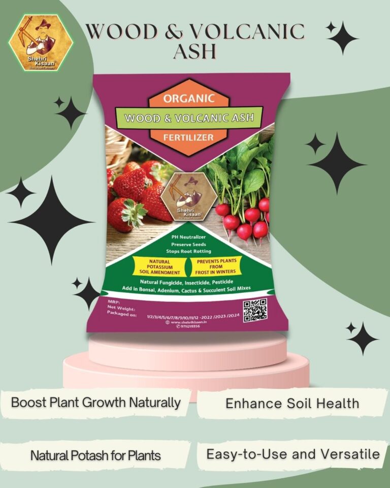 Volcanic and Wood Ash Fertilizer | Balanced Soil Nutrition